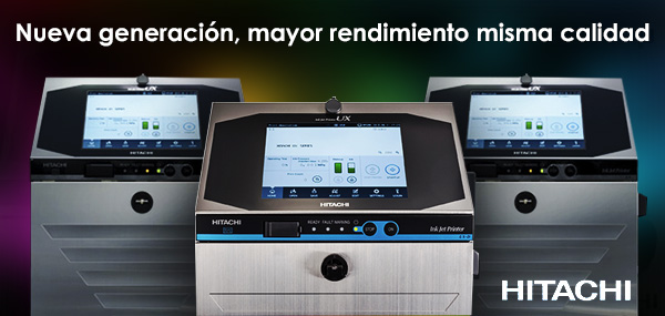 Codificadora inkjet UX HITACHI ¡Nuevo modelo! – Industrial Cody